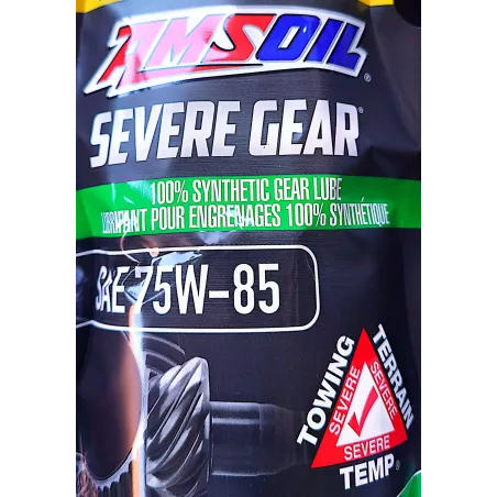 Ulei diferențial AMSOIL SEVERE GEAR 75W-85 – GL-5 hipoid autoblocant